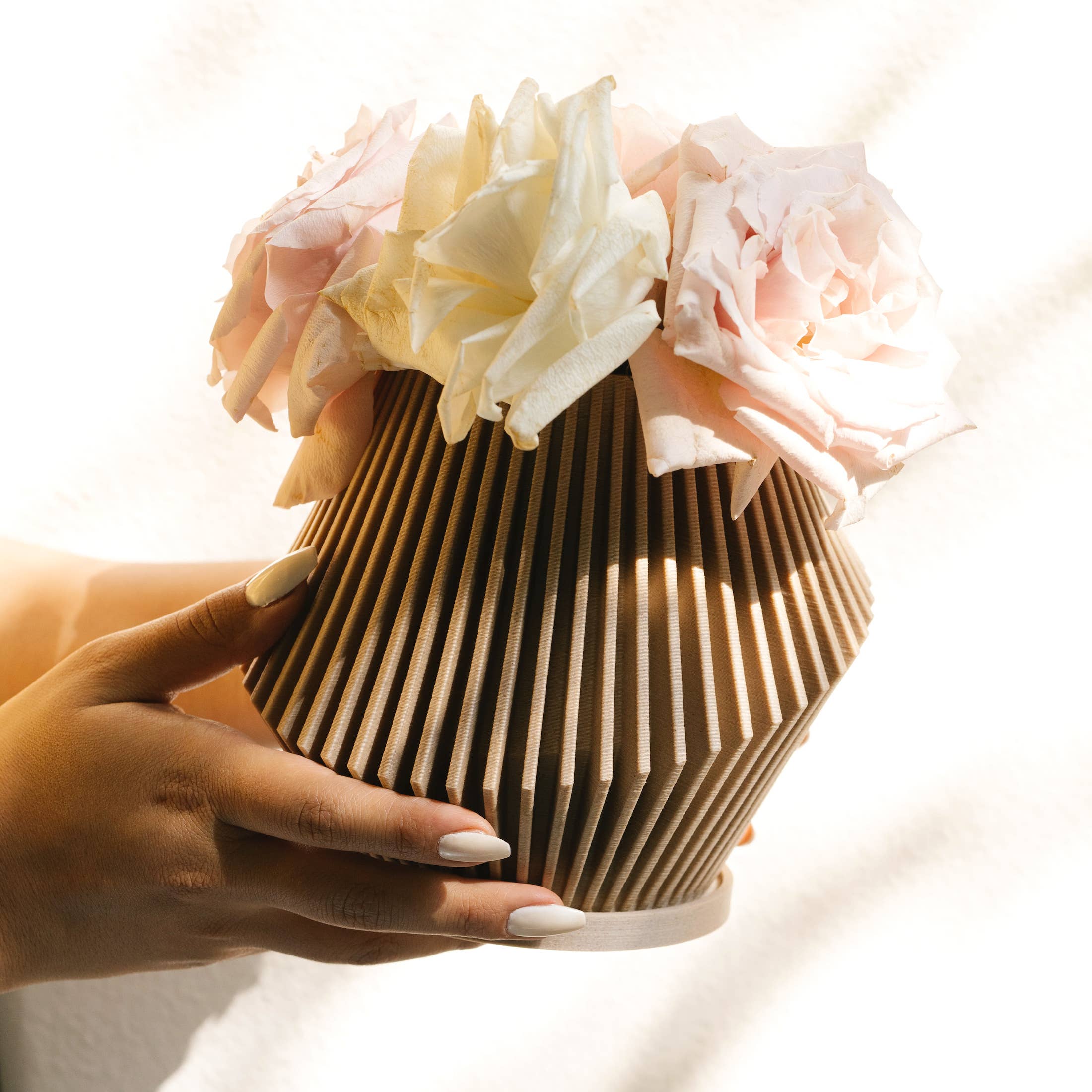 Woodland Pulse - DISC - Cedar Oil Infused Unique Planter & Passive Dif ...